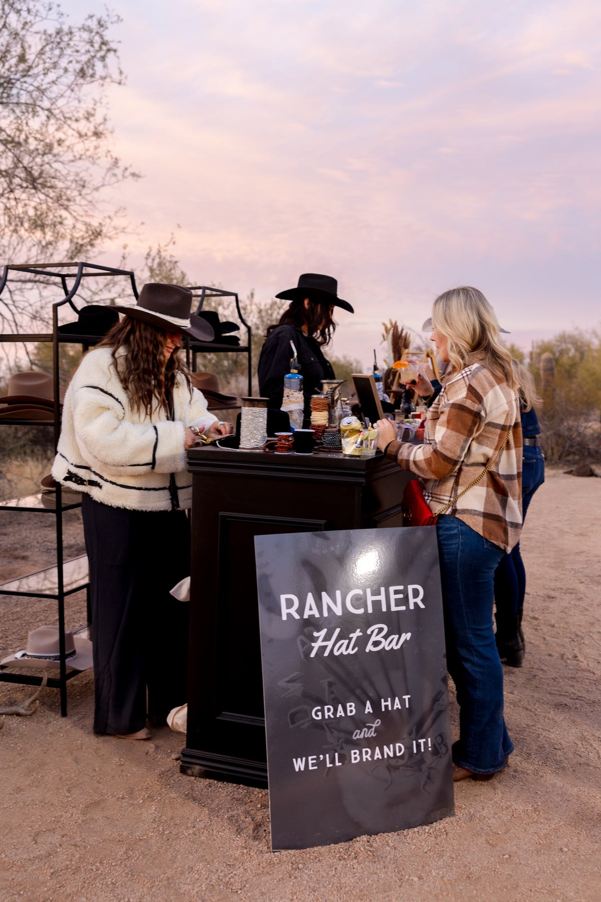 Corporate Events & Hat Bar Rentals | Rancher Hat Bar