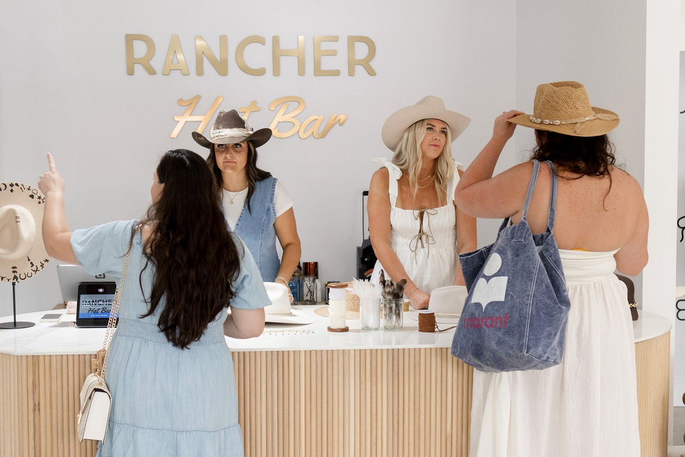 Custom Hat Bar Nashville | Rancher Hat Bar